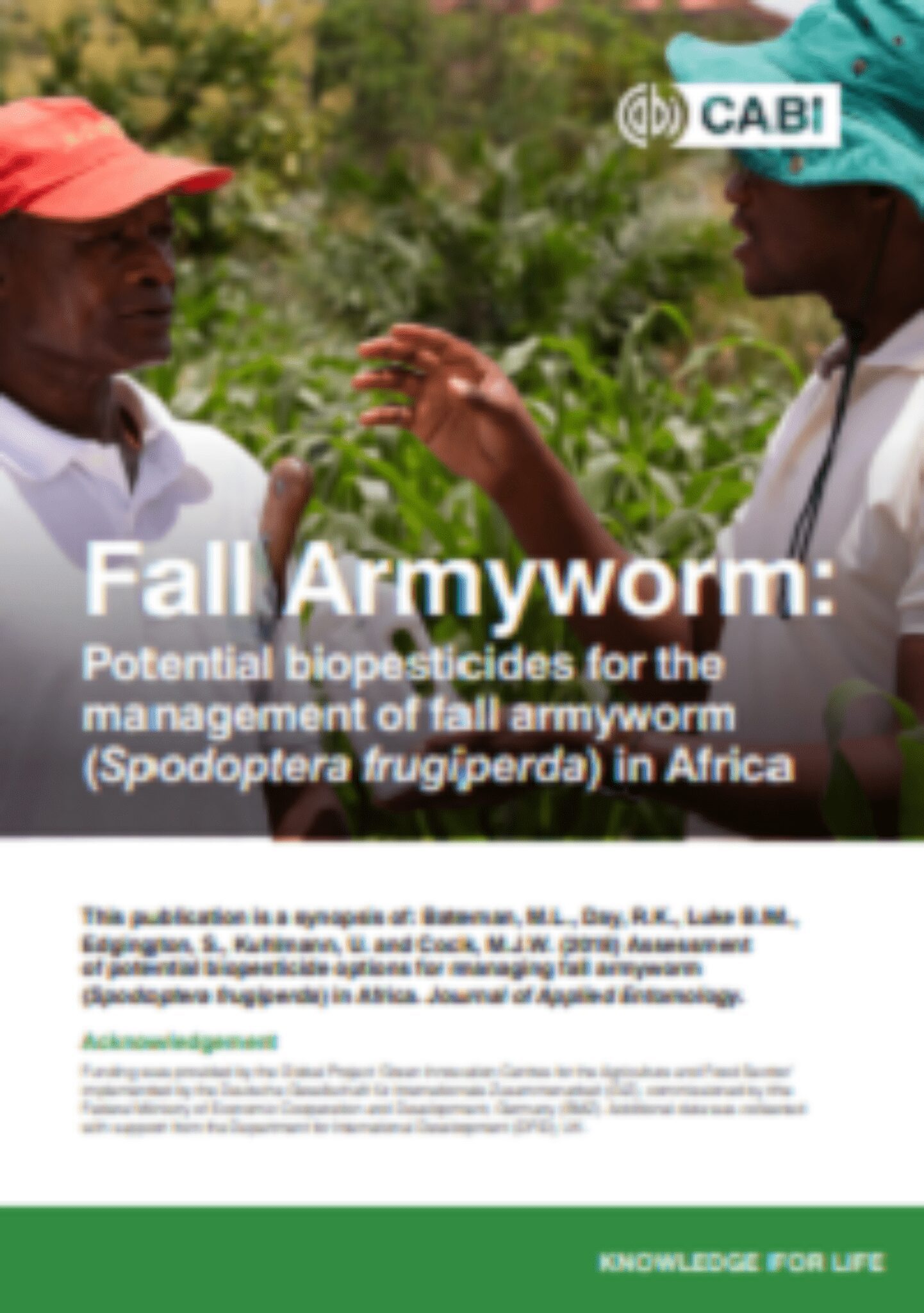 Fall armyworm - CABI.org