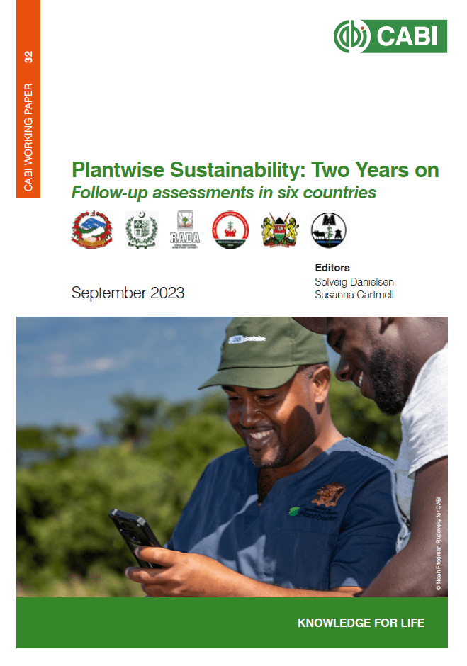 Plantwise Sustainability: Two Years on Follow-up assessments in six countries - CABI.org